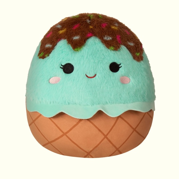 Squishmallows | Toys | Squishmallows Fuzzamallows 2inch Maya Mint Ice ...